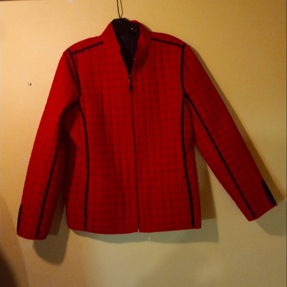 Source Unknown | Jackets & Coats | Womens Reversible Zip Up Quilted ...